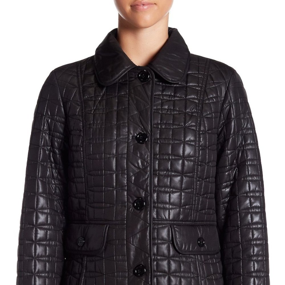 Kate Spade Quilted Puffer Coat - Gem
